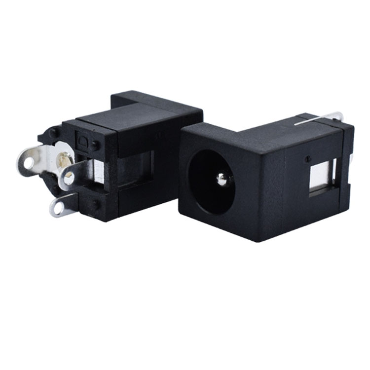 Best DC012X-M dc power jack DIP outlet socket DC female charger 3 pin ...