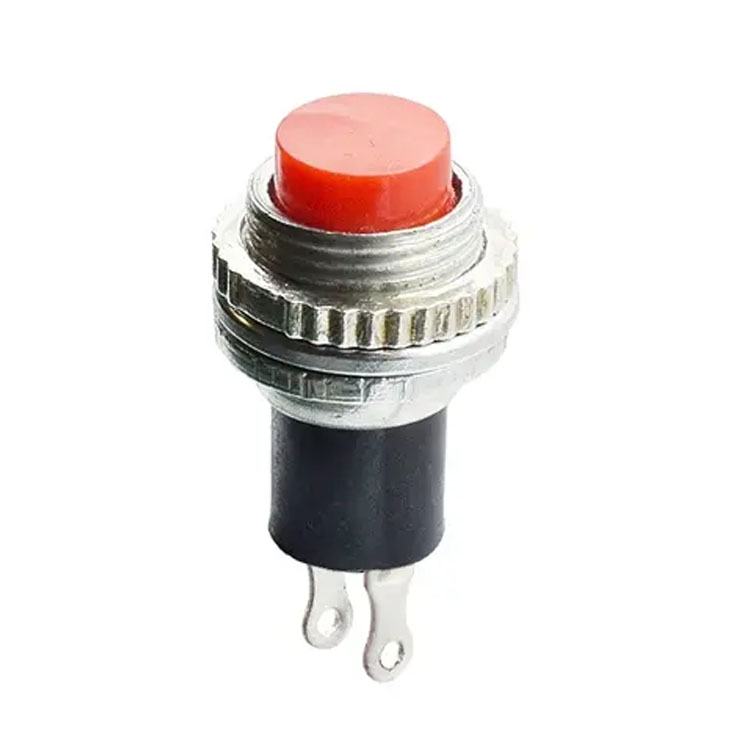 Best Push button switch DS-314 0.5A 250V inching switch 10 mm Red head Manufacturer and Factory ...