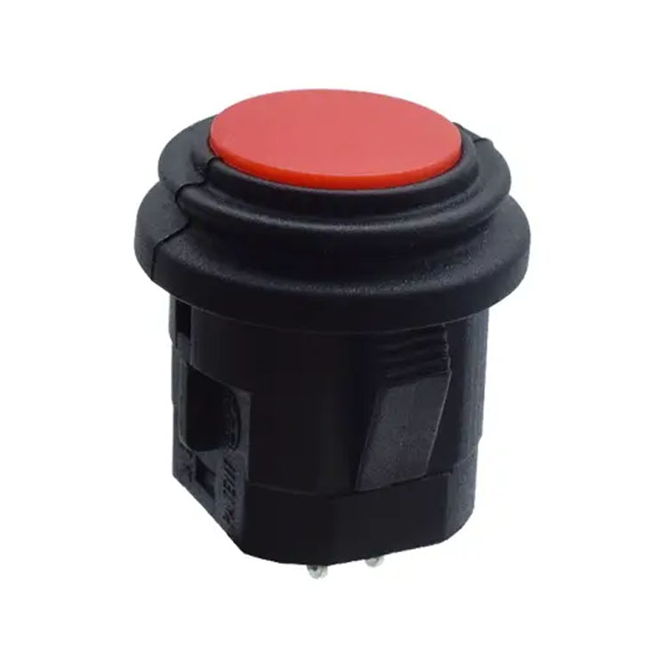 Best KA7-11/12FLN Mini Red Self-locking Touch On/Off Switch ip65 2 pins ...