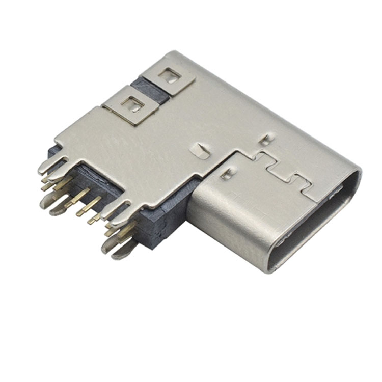 Best HOT SALE USB-C Type Female 14 Pin Side Insert DIP add 2.6H Quick ...