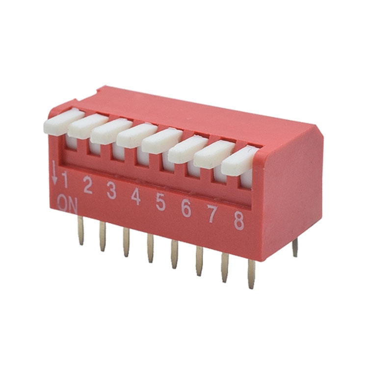 Best Waterproof electronic dip switch 8 position 1P 2P 3P 4P 5P 6P 8P ...