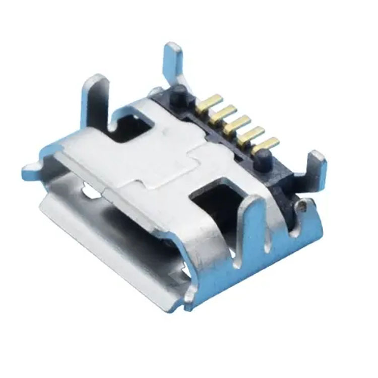 Best HOT SALE Micro USB connector micro 5 pin DIP USB connector female ...