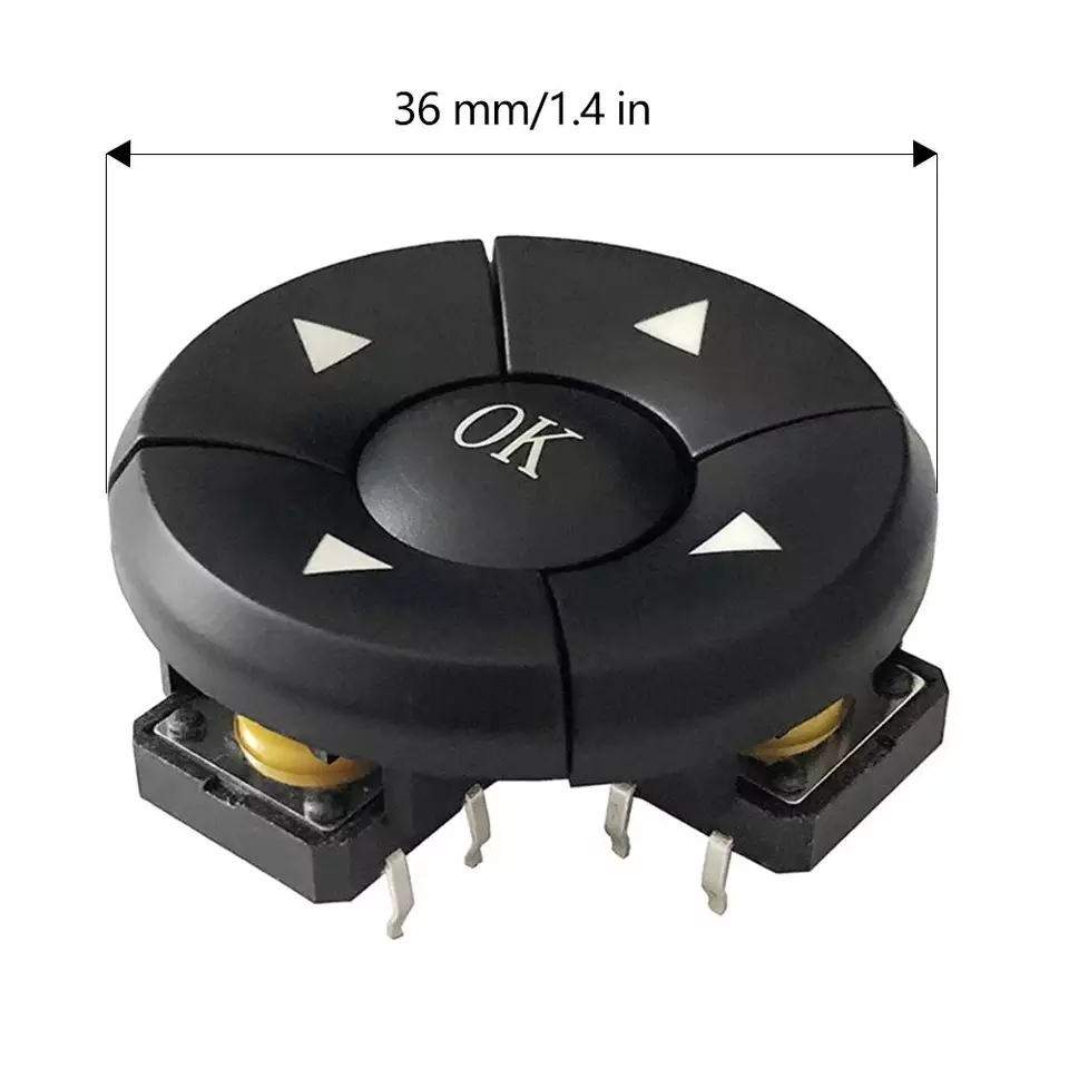 Best 36mm push button keyboard 12×12 5 way switch button sets for ...