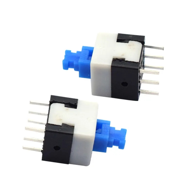 Best Dc30v 0 1a Dip Tact Switch 6 Pin Push Button Micro Switch 8×8 Momentary Self Latchng Switch