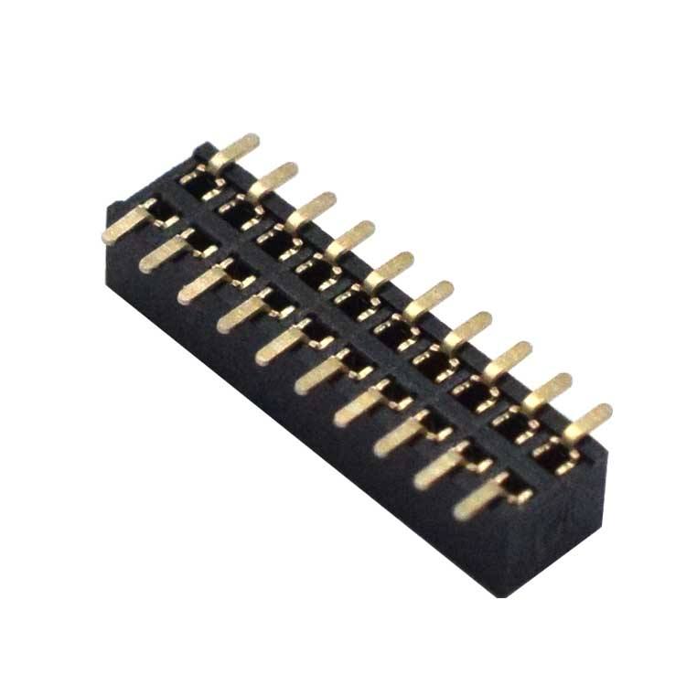 Best 1.0mm pitch dual SMD SMT female pin header socket connector double support customization ...