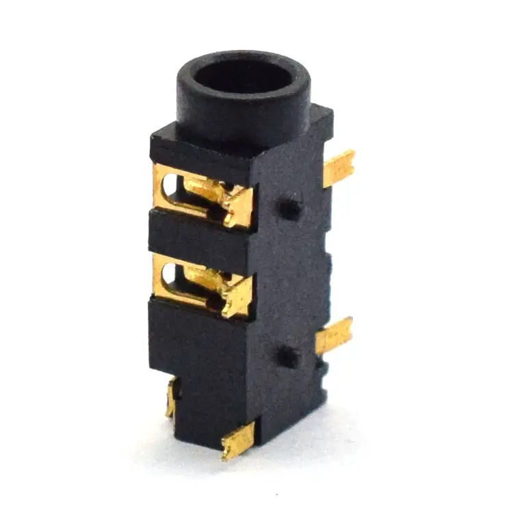 Best PJ-327A 5 pin smd smt phone jack female copper headphone connector ...