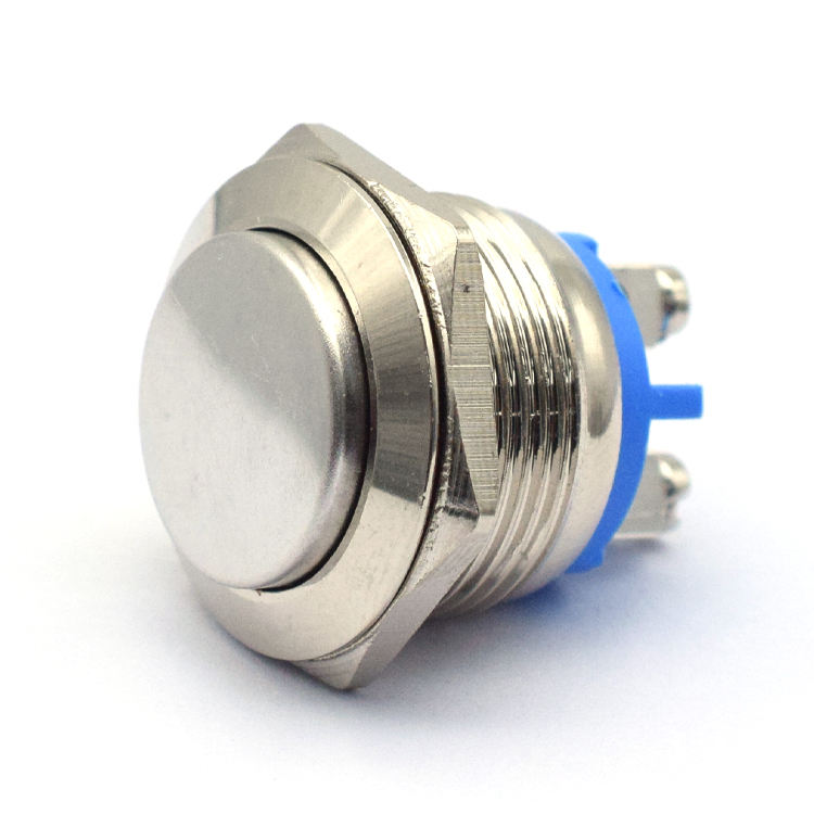 Best 12/16/19/22mm screw self locking self resetting waterproof metal push button switch ...