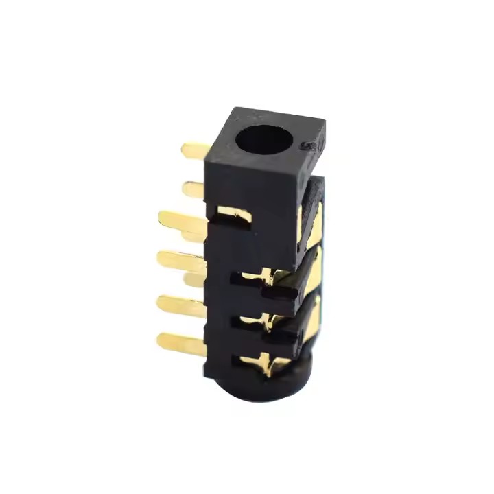 Best PJ-393-8P phone audio jack plug electronic headphone socket female ...