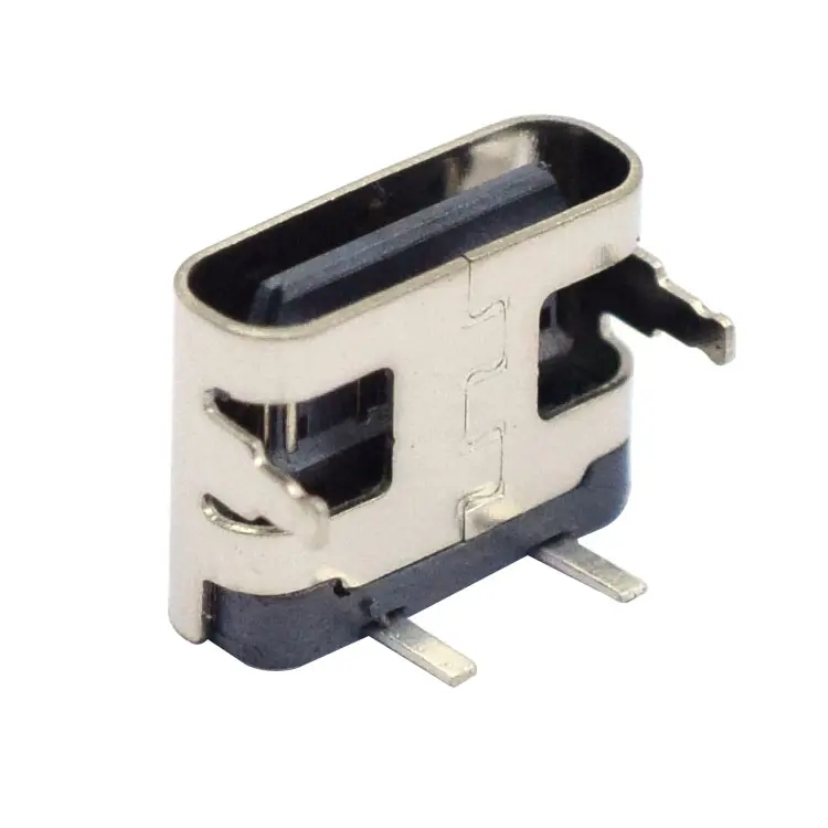 Best high current receptacle port straight Insertion 90 degree usb type ...