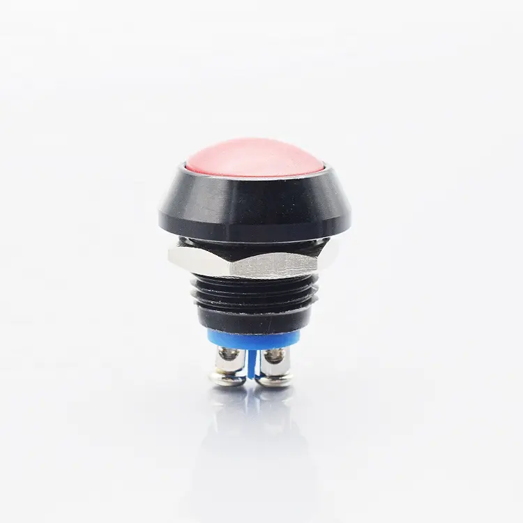 Best 12MM Mini 2pin Dome Button OFF-(ON) Ball Shape Momentary ...