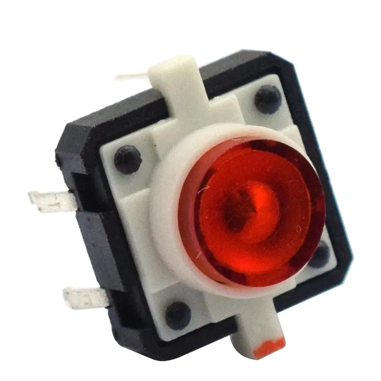 Best 12×12 DIP illuminated momentary tactile SWITCH push button tact ...