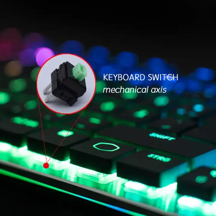 Best Mechanical Keyboard Switch Button Axis Green Computer Gaming ...