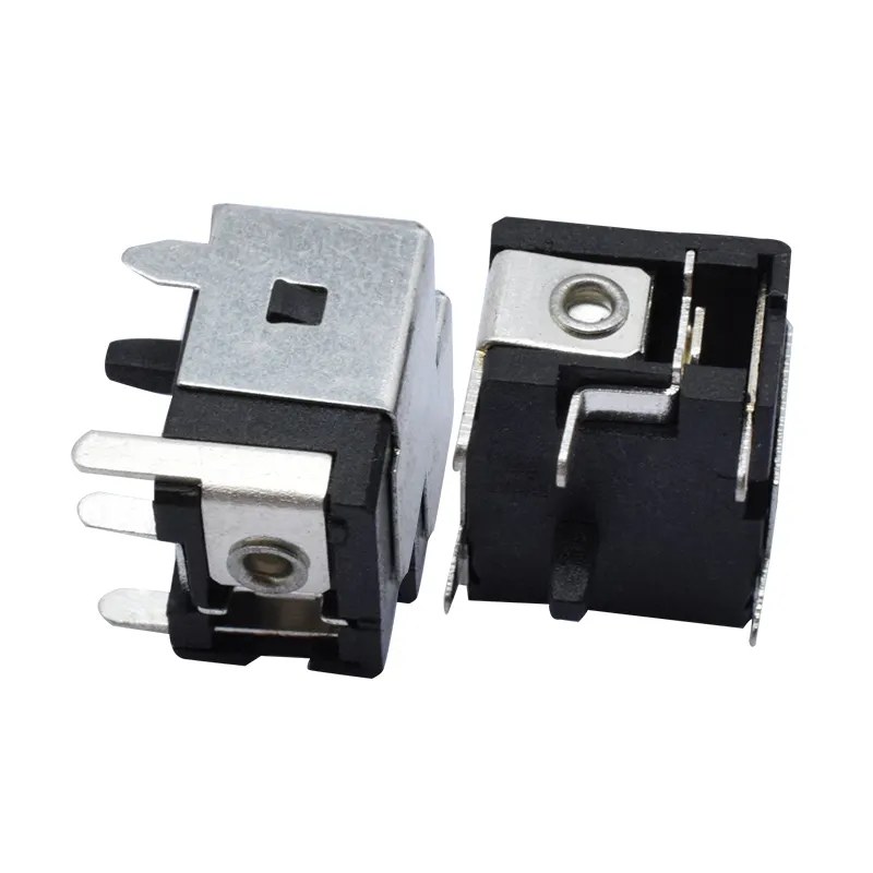 Best DC-044B DC socket Metal 5 PIN plug Horizontal DC power jack socket female connector 30V 0 ...