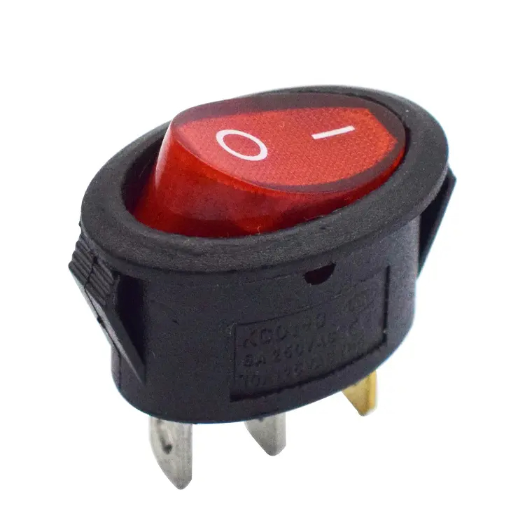 Best multiple models 2 position round led boat kcd 1 rocker switch 3pin ...